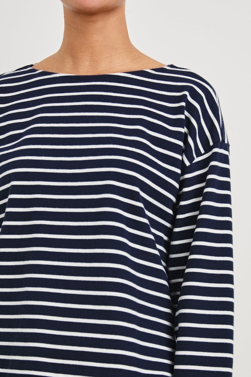 MACY TOP - NAUTICAL STRIPE – Rails