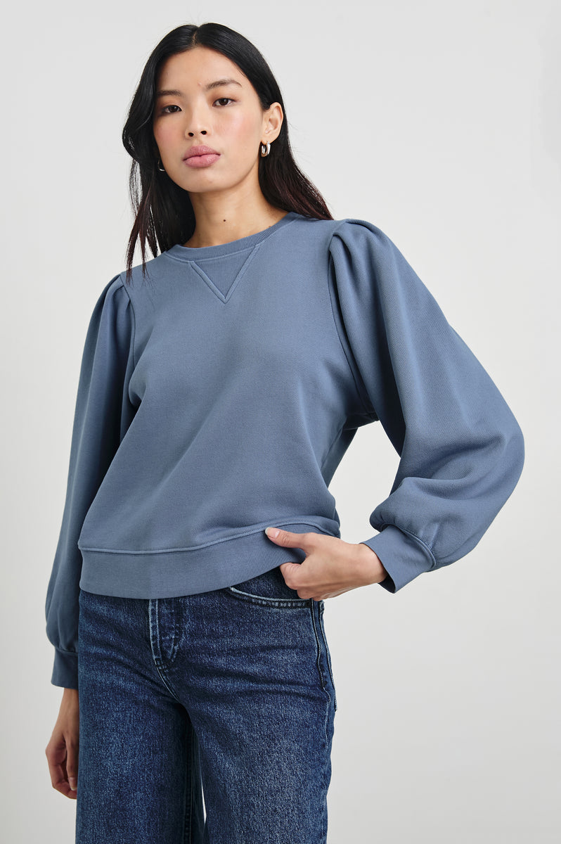 TIFFANY SWEATSHIRT - FADED PERIWINKLE – Rails