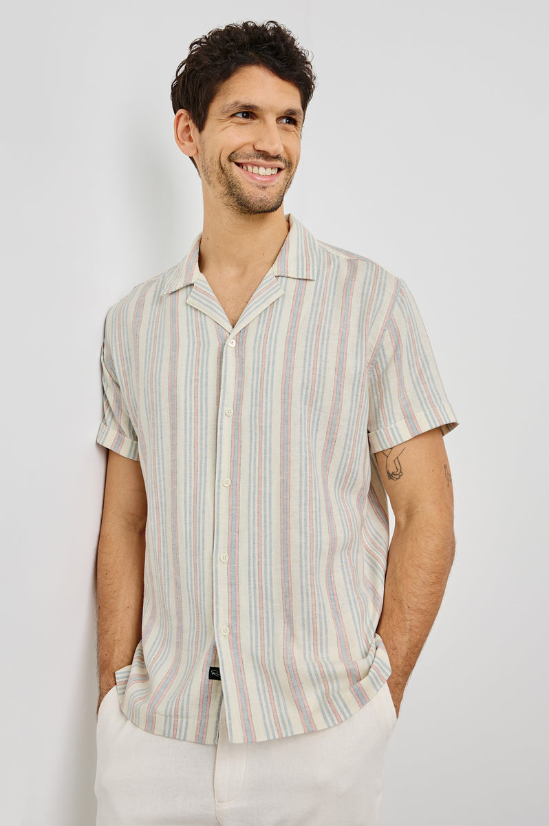 AMALFI SHIRT - AMALFI STRIPE – Rails