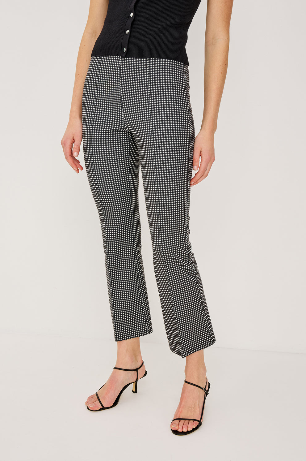 AURAY PANT - BLACK GINGHAM – Rails