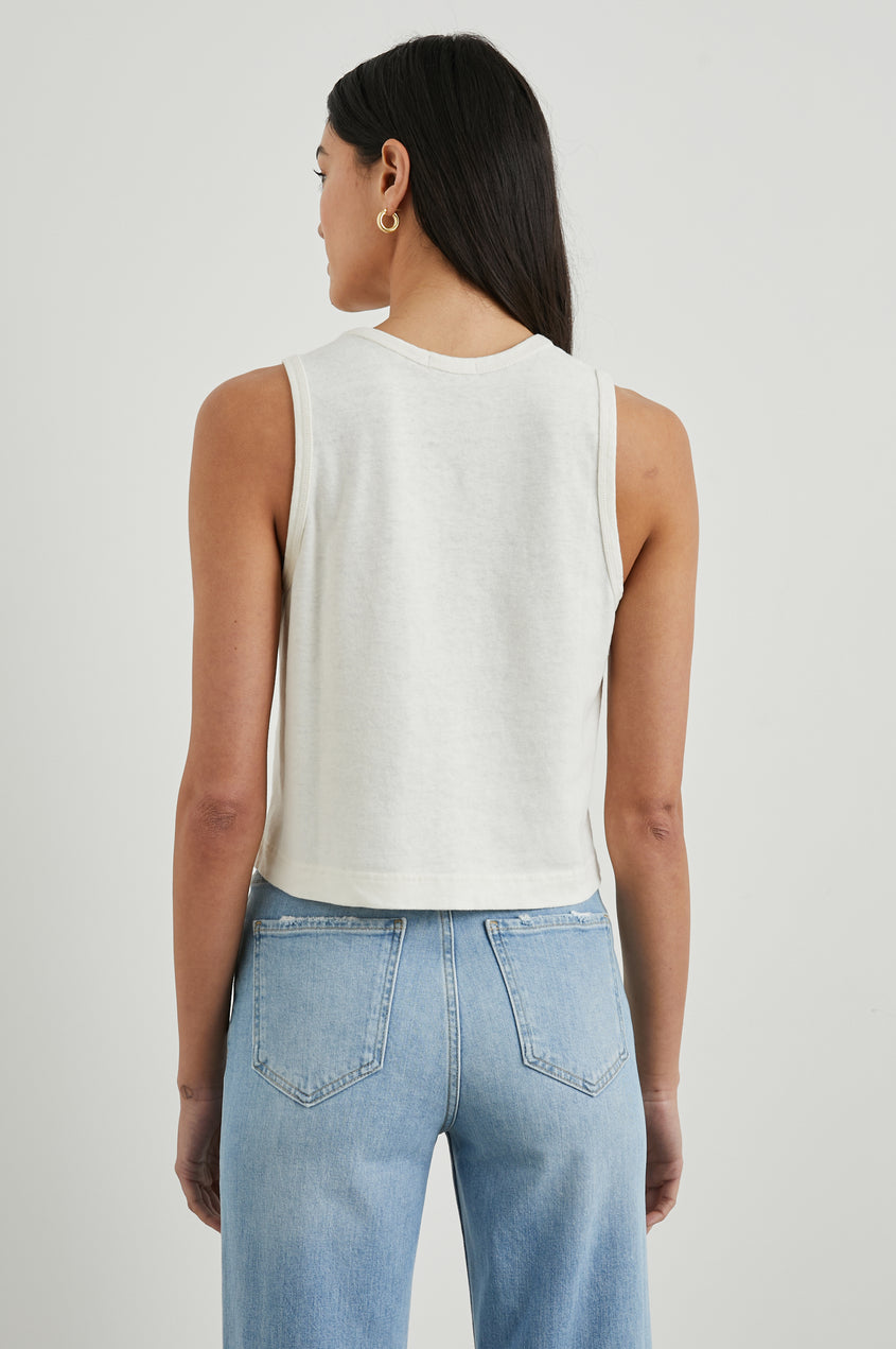 THE BOXY TANK - WHITE – Rails