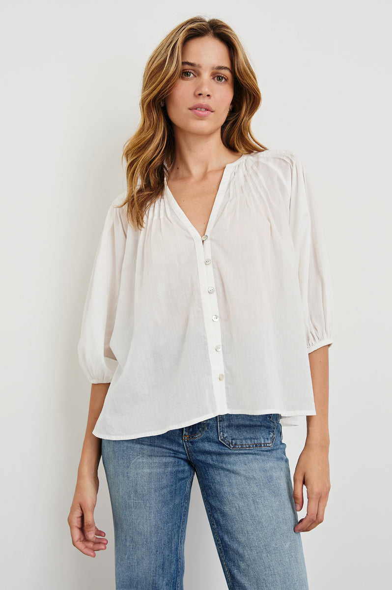 CASSAT TOP - WHITE – Rails