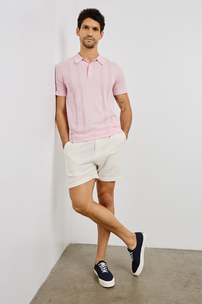 CILLIAN POLO SHIRT - PINK – Rails