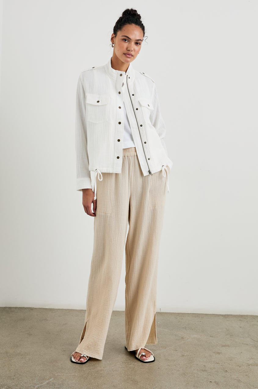 COLLINS JACKET - GAUZE BLACK – Rails