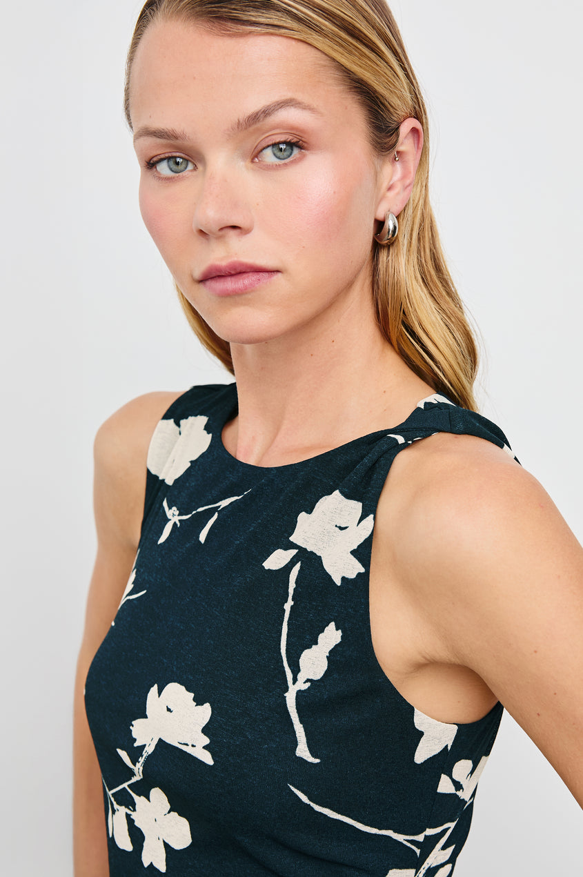 DAIJA DRESS - BLACK GINGHAM – Rails