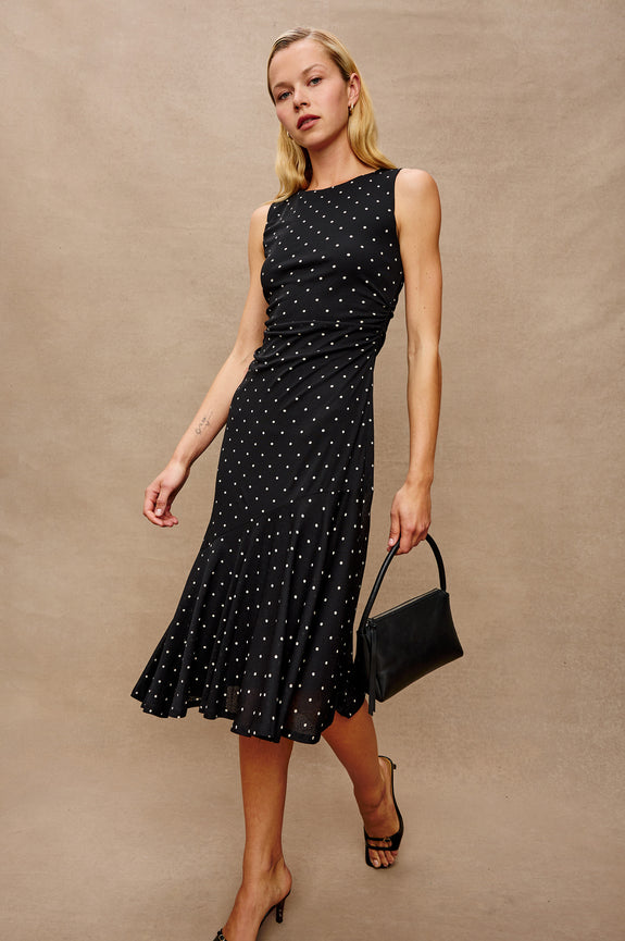 DAIJA DRESS - BLACK GINGHAM – Rails