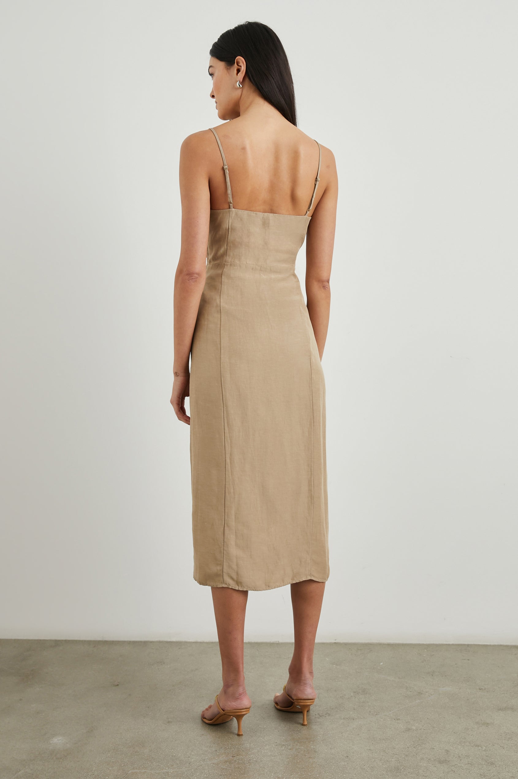 ELLASANDRA DRESS - SAFARI – Rails