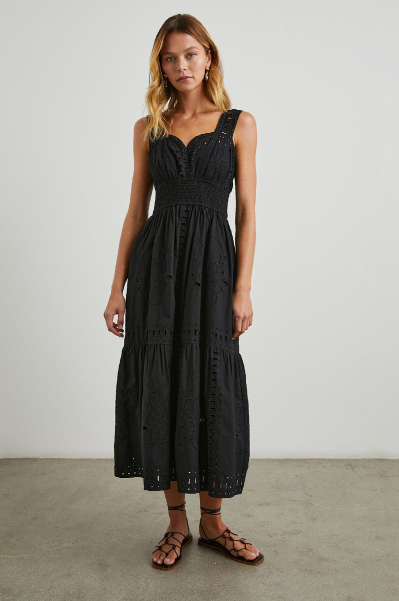 FAWN DRESS - BLACK – Rails