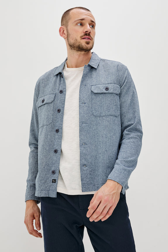 HAYES SHIRT - BLUE MIRAGE – Rails