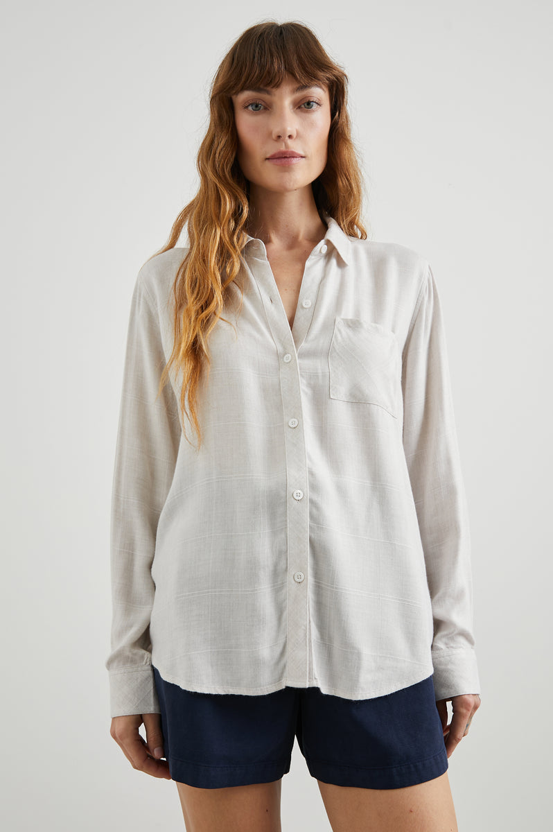 HUNTER SHIRT - BIRCH HEATHER – Rails