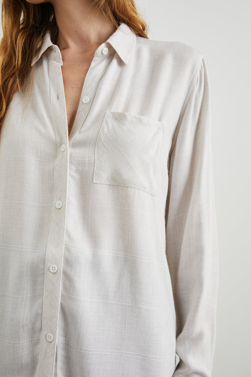 HUNTER SHIRT - BIRCH HEATHER – Rails