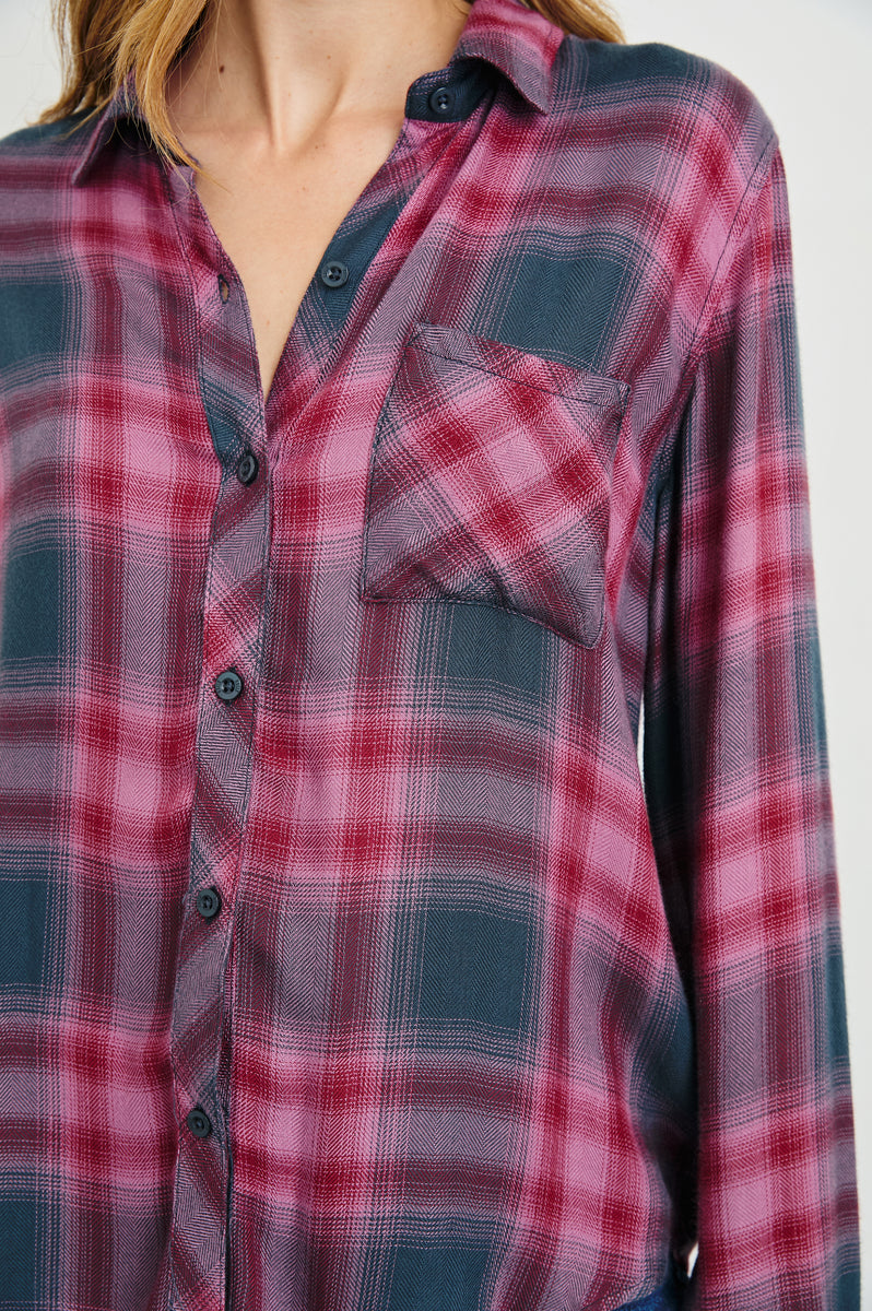 HUNTER SHIRT - DUSTY MAUVE EVERGREEN – Rails