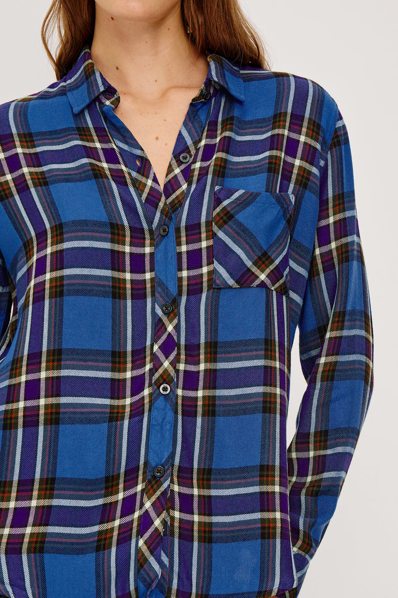 HUNTER SHIRT - SAPPHIRE INDIGO – Rails