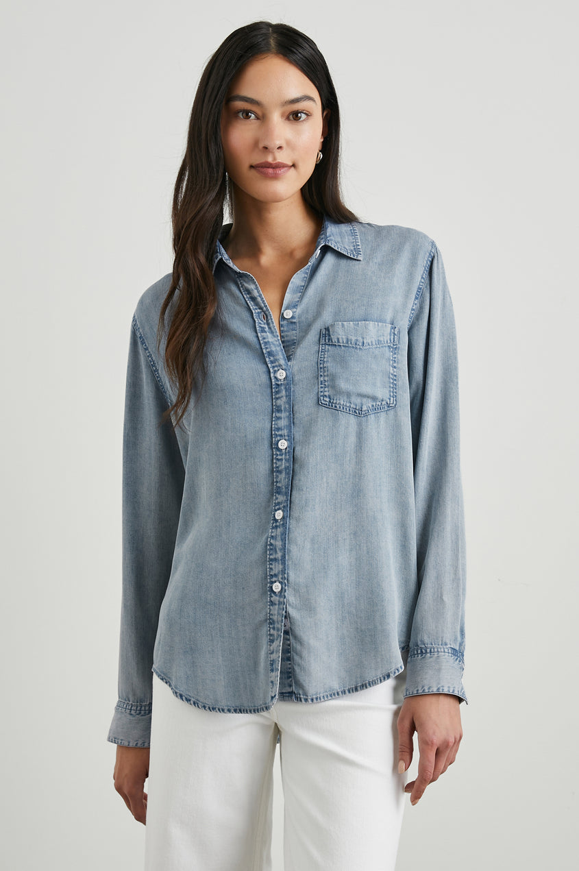 INGRID SHIRT - LIGHT VINTAGE – Rails