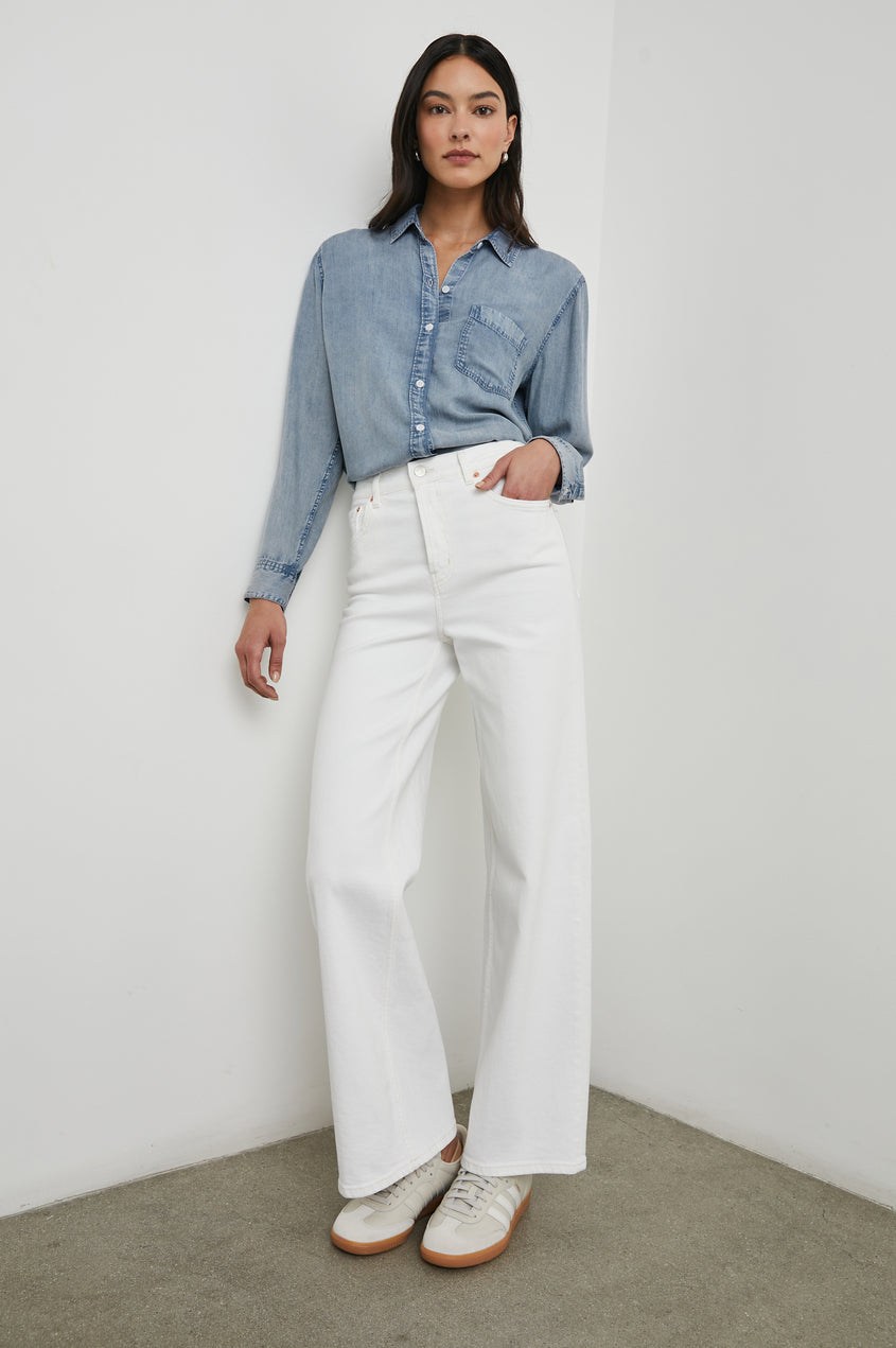 INGRID SHIRT - LIGHT VINTAGE – Rails