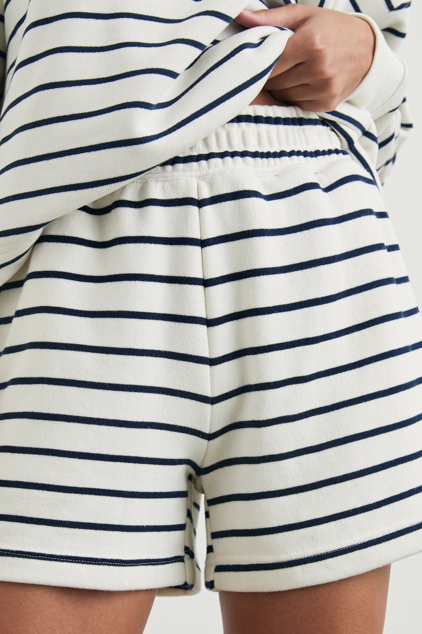 JANE SHORT - SAILOR STRIPE NAVY – Rails