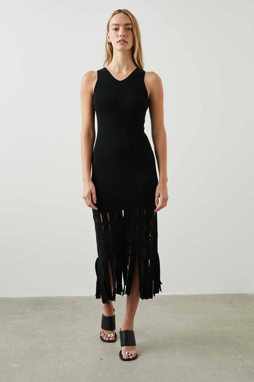 KAIA DRESS - BLACK – Rails