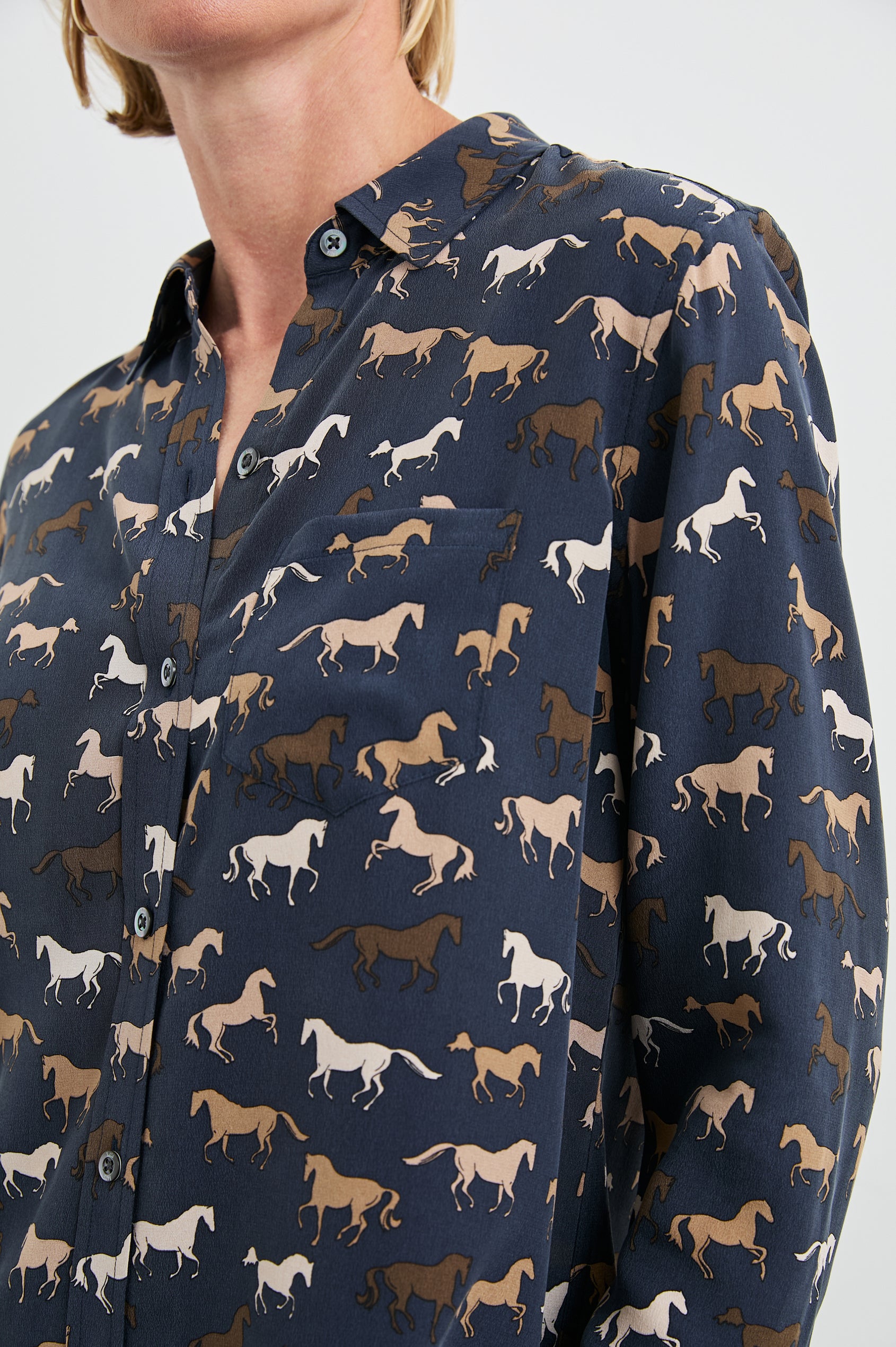 KATE SHIRT - ILLUSTRATED ANIMALS – Rails
