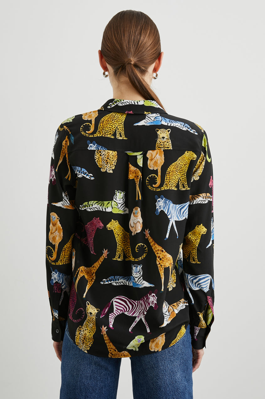 KATE SHIRT - ILLUSTRATED ANIMALS – Rails