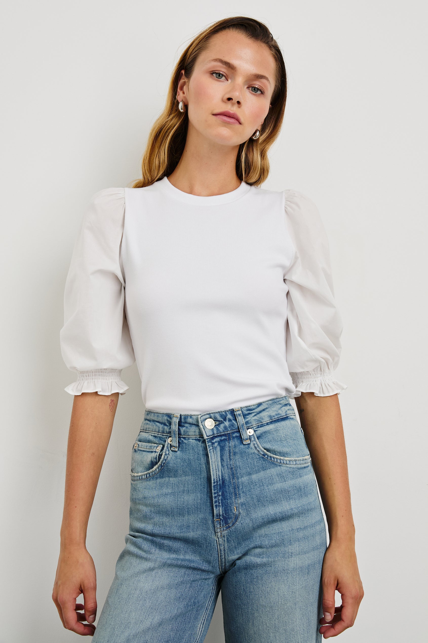 LANDYN TOP - WHITE – Rails