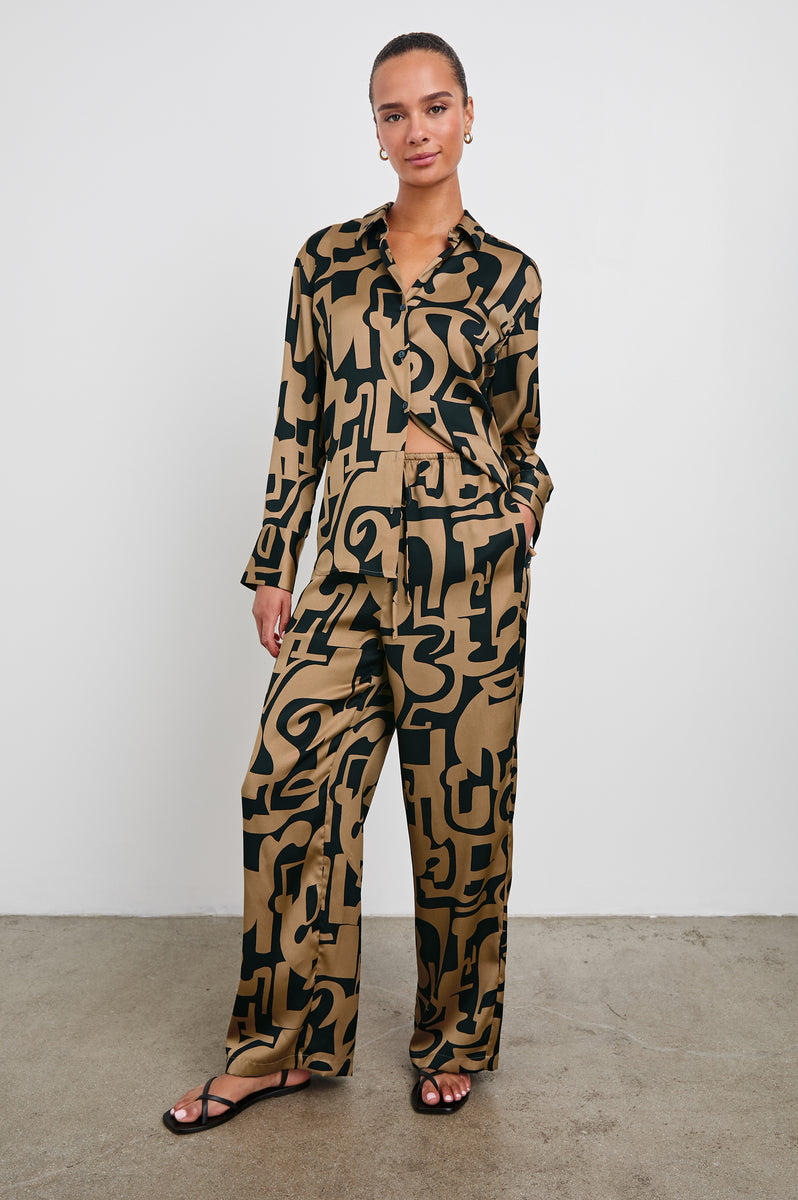 LEDGER SHIRT - SANTORINI SAND – Rails