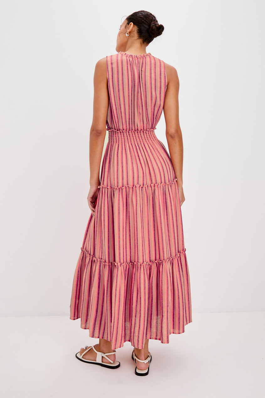 LOULOU DRESS - BASQUE STRIPE – Rails