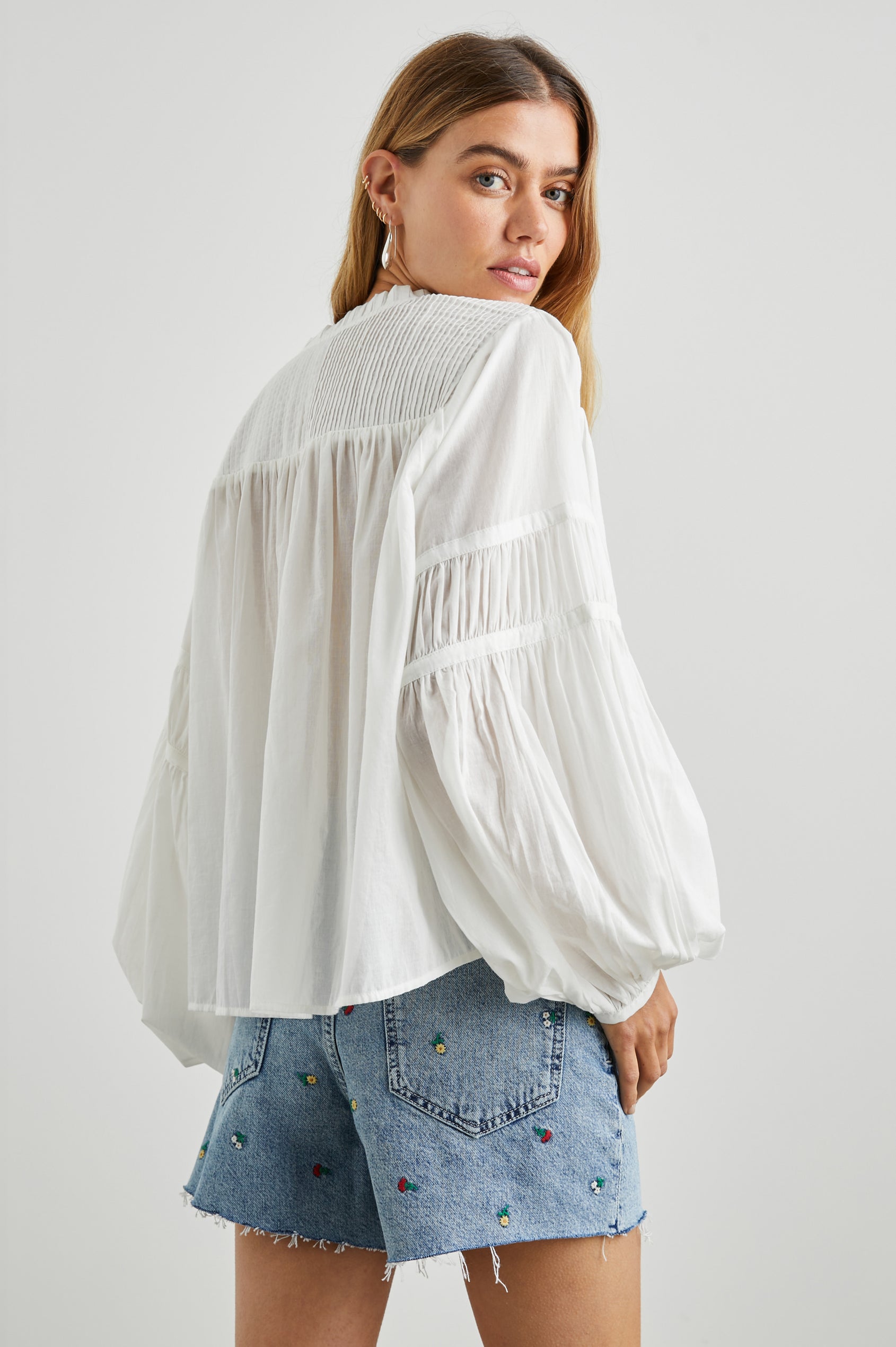 MARLI TOP - FADED BLUE – Rails