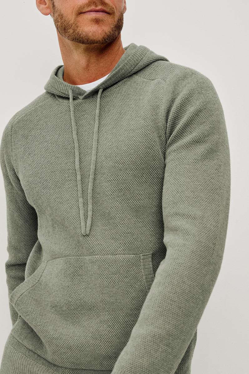 MATADOR HOODIE - SAGE HEATHER – Rails