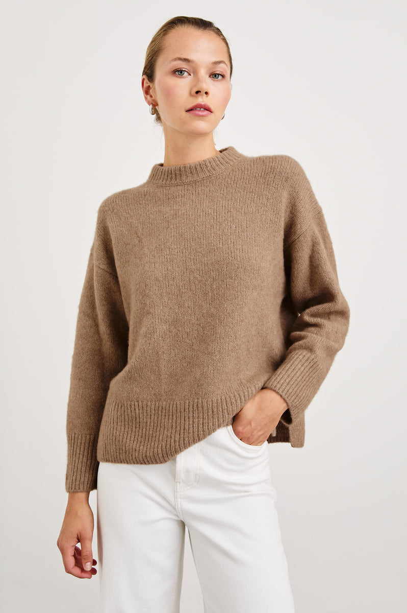 MIRANDA SWEATER - OATMEAL – Rails
