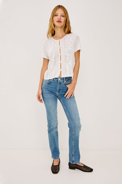 NINA TOP - IVORY – Rails