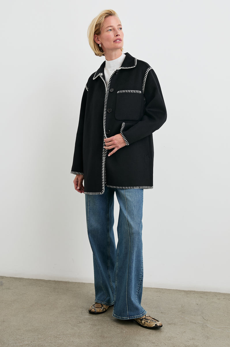 ODYSSEY JACKET - BLACK – Rails