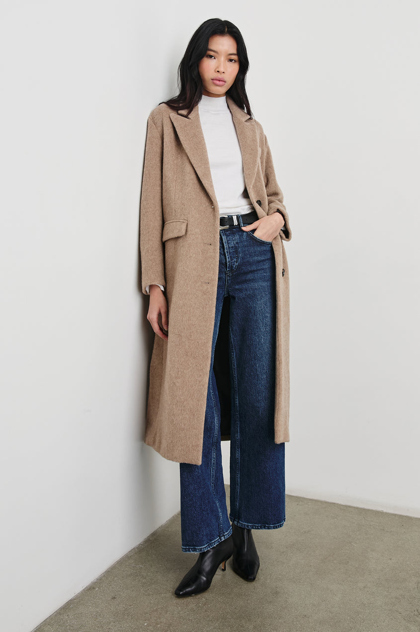 OPERA COAT - HEATHER LATTE – Rails