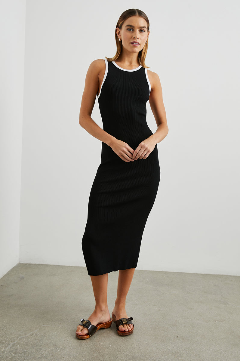 RUE DRESS - BLACK – Rails