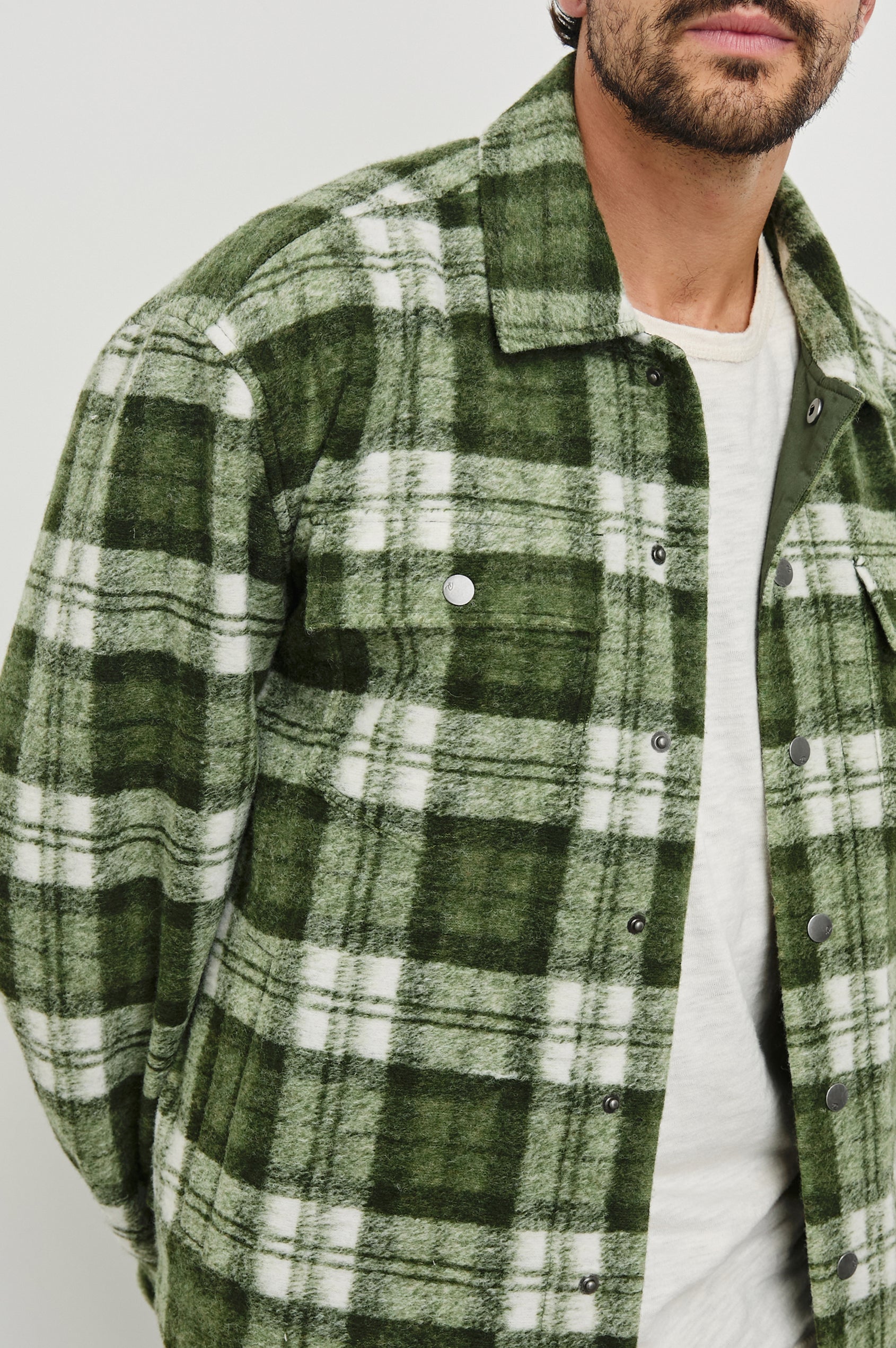 SAXON JACKET - GREEN MIST – Rails
