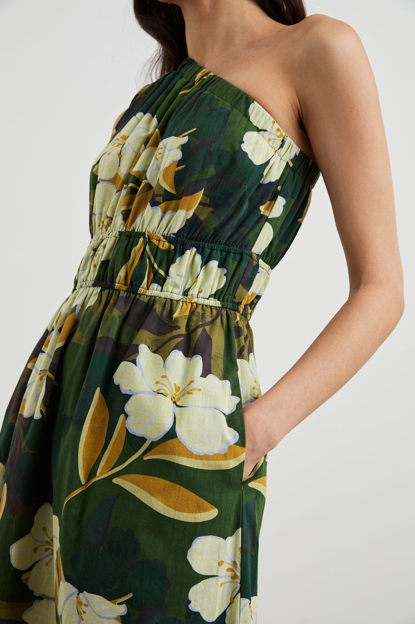 SELANI DRESS - RUSSET FLORAL – Rails