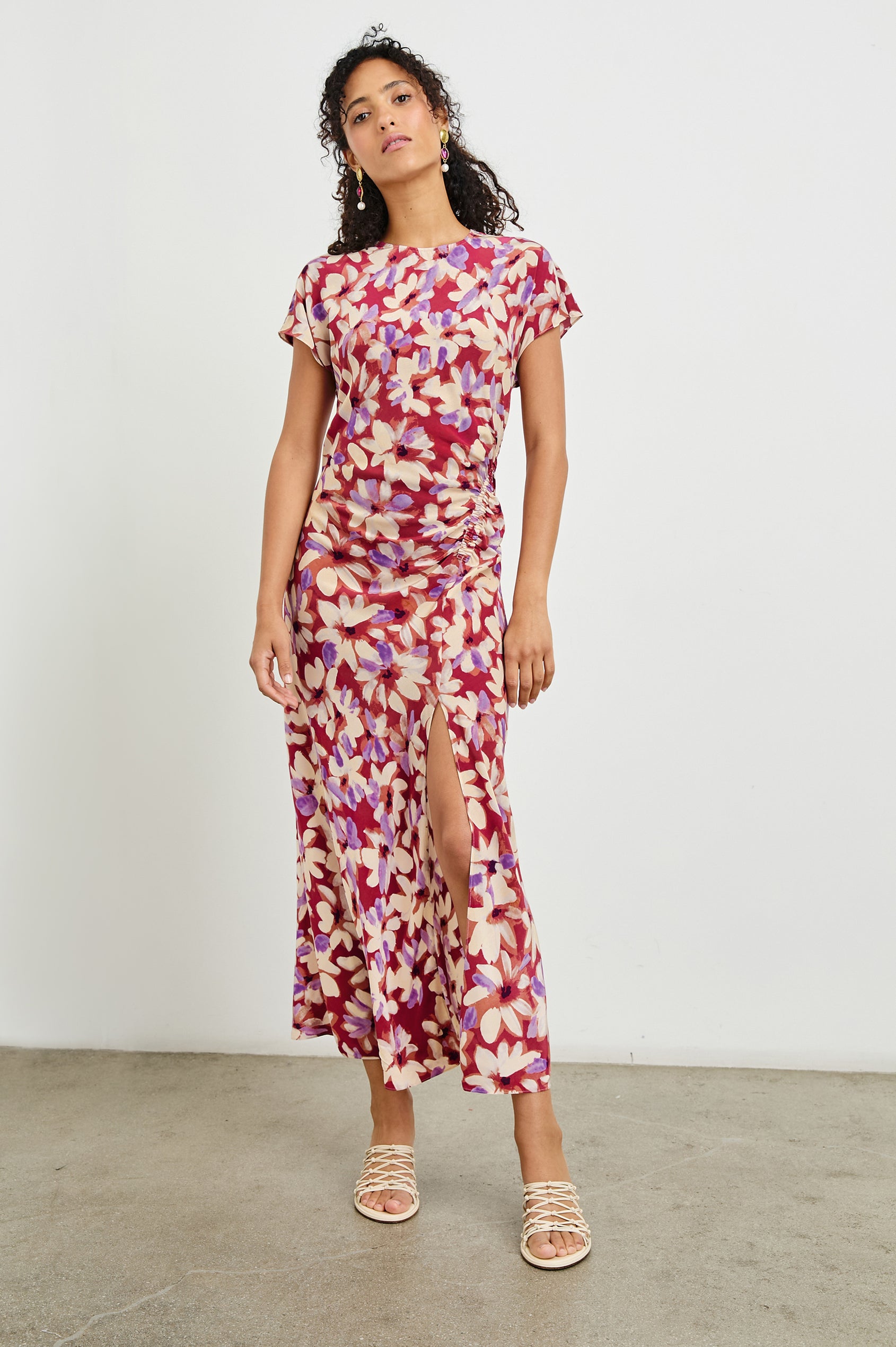 SERENITY DRESS - AMARANTH – Rails