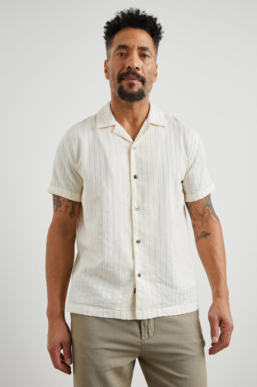 SINCLAIR SHIRT - WHITE – Rails
