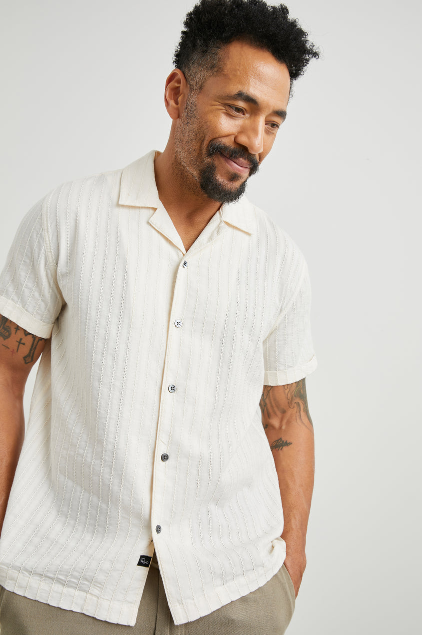 SINCLAIR SHIRT - WHITE – Rails