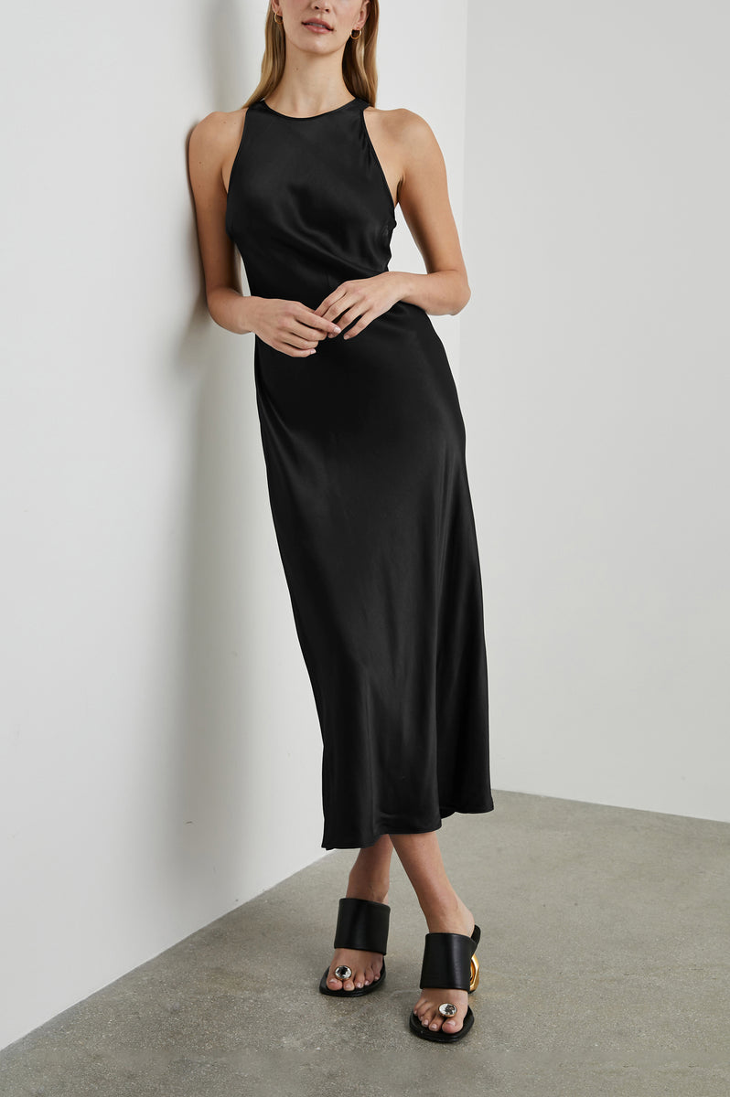 SOLENE DRESS - BLACK – Rails