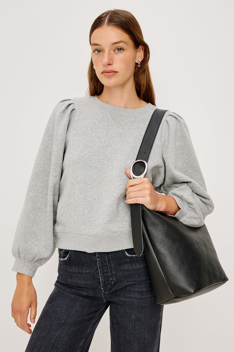 TIFFANY SWEATSHIRT - HEATHER GREY – Rails