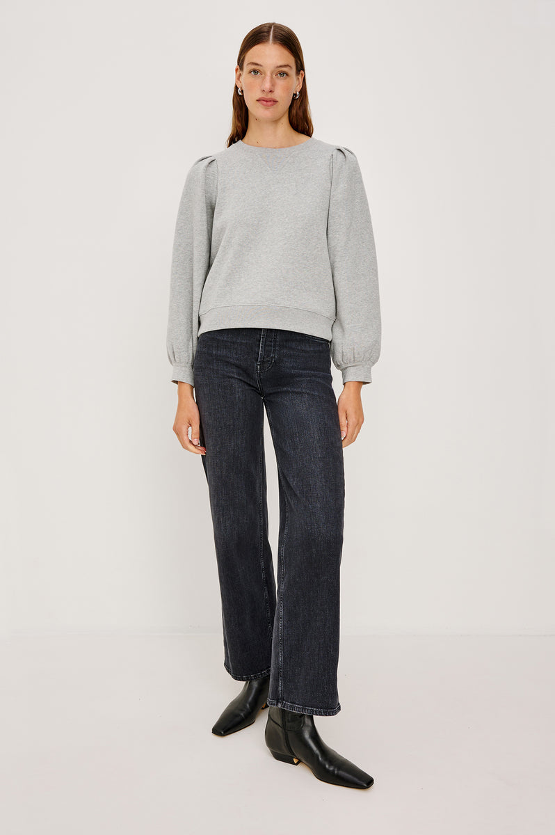 TIFFANY SWEATSHIRT - HEATHER GREY – Rails
