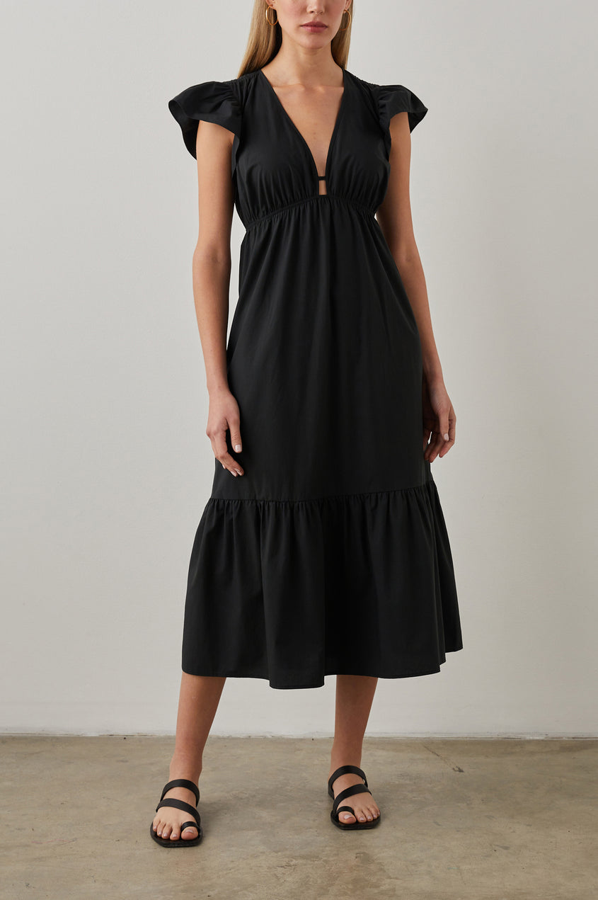 TINA DRESS - BLACK – Rails