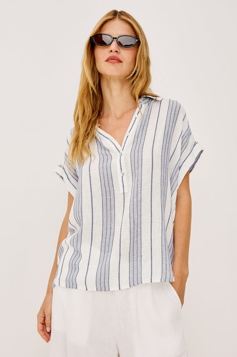 TUSCANY SHIRT - SALINO STRIPE – Rails