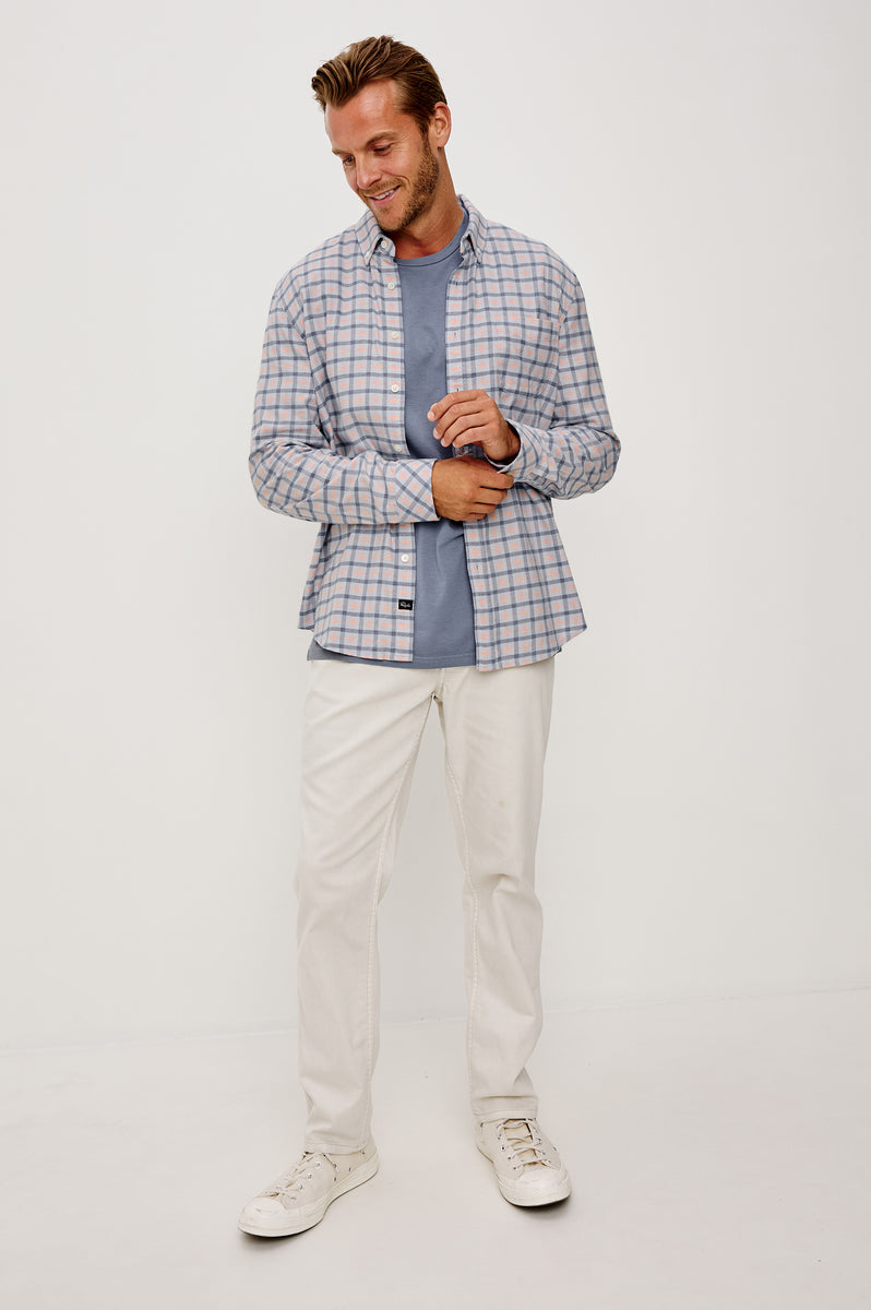 VANCE SHIRT - PEACH SKY – Rails