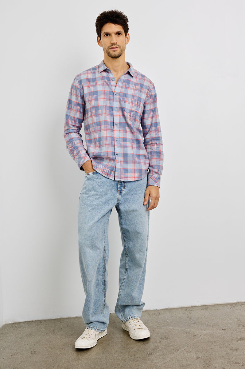 WYATT SHIRT - RUBY SEADRAGON – Rails