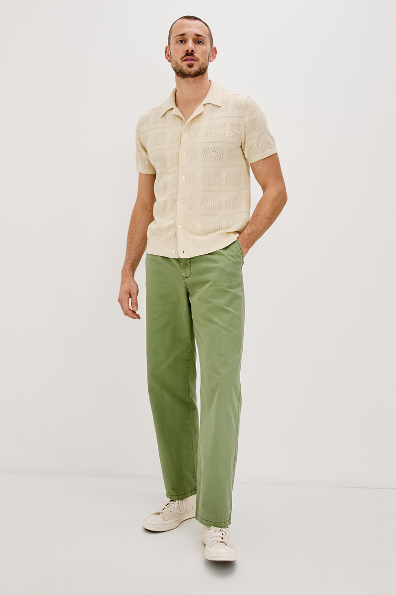 YATES SHIRT - CREAM – Rails