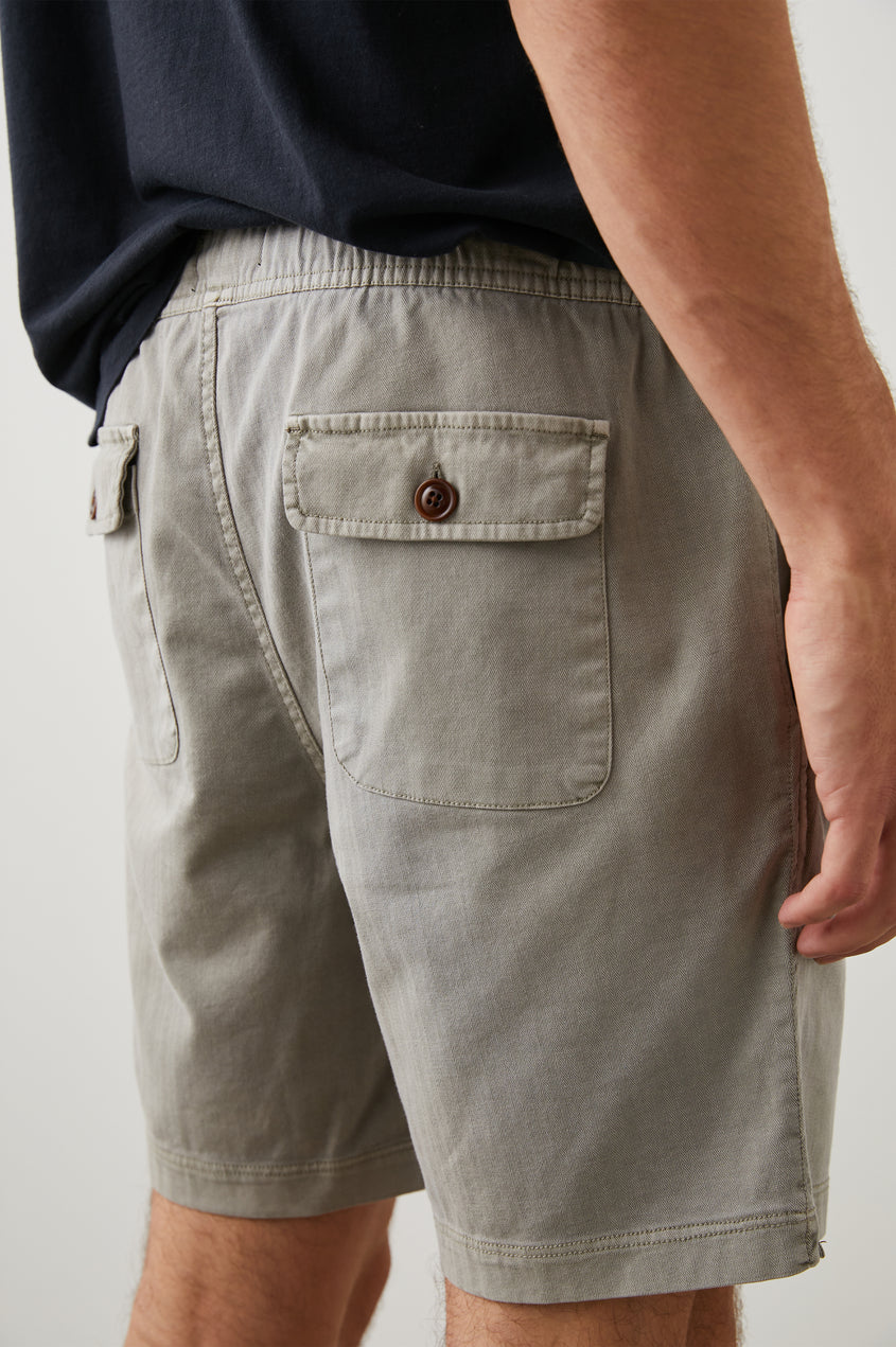 CRUZ SHORT - WASHED GREY – Rails